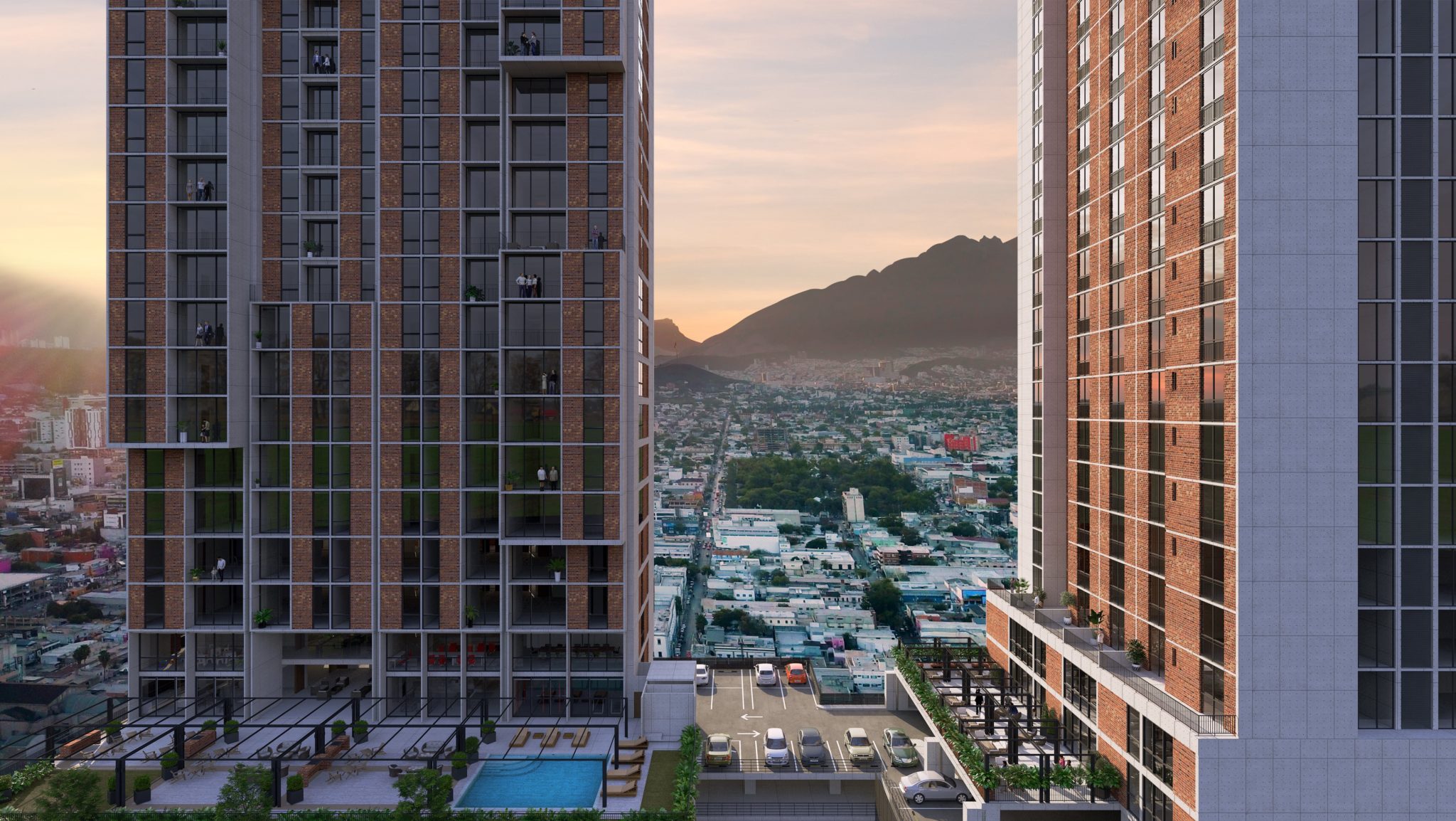 Departamentos en el Centro de Monterrey | Barrio W | 2 Torres